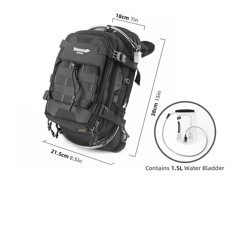 Rhinowalk Mechanic Series-9L Multi-function Waterproof motorcycle Tank ...