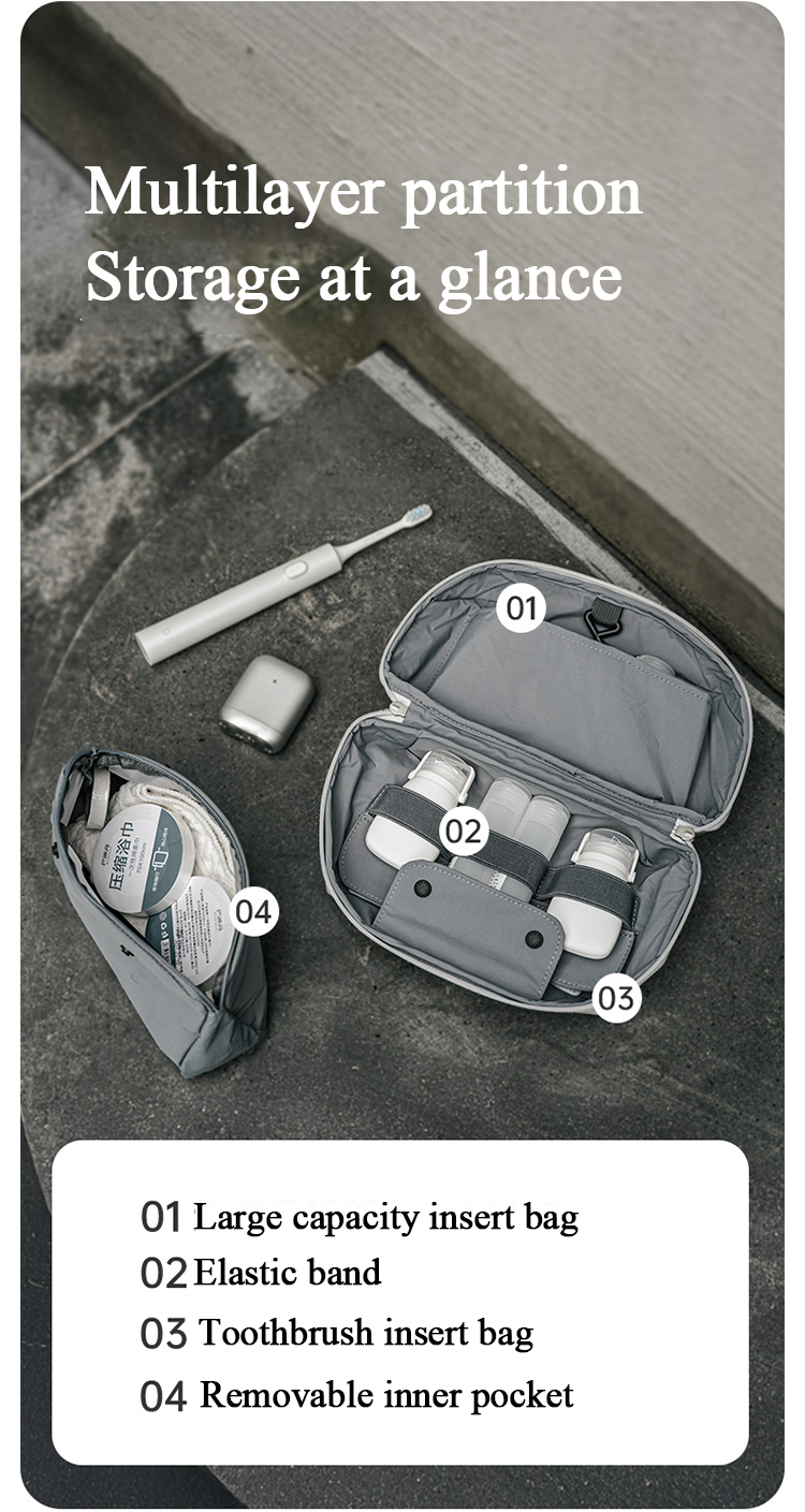 Naturehike Waterproof Toiletry Bag Travel Outdoor Hanging Folding ...