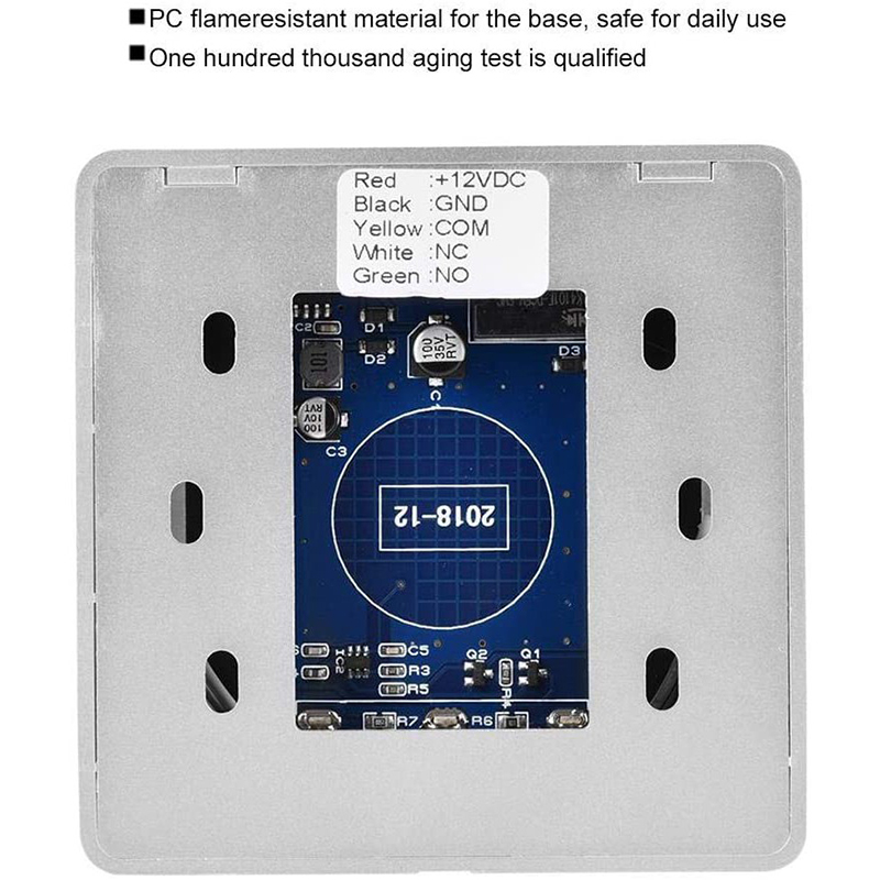 Home Security Unlock Exit Button, Touch Sensor Door Access Control ...