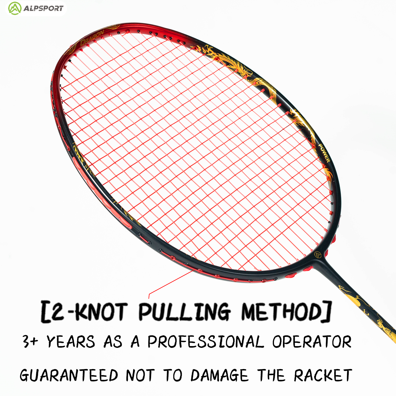 ALP DIY Pounds Customised Professions Strung True 30Lbs Badminton ...