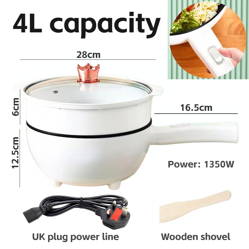 Multifunctional Electric Frying Pan With Steamer Frying Pan (4L ...
