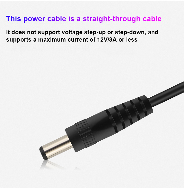 USB to DC Power Plug Cable DC 5V to 12V USB Cable Barrel Jack Power ...