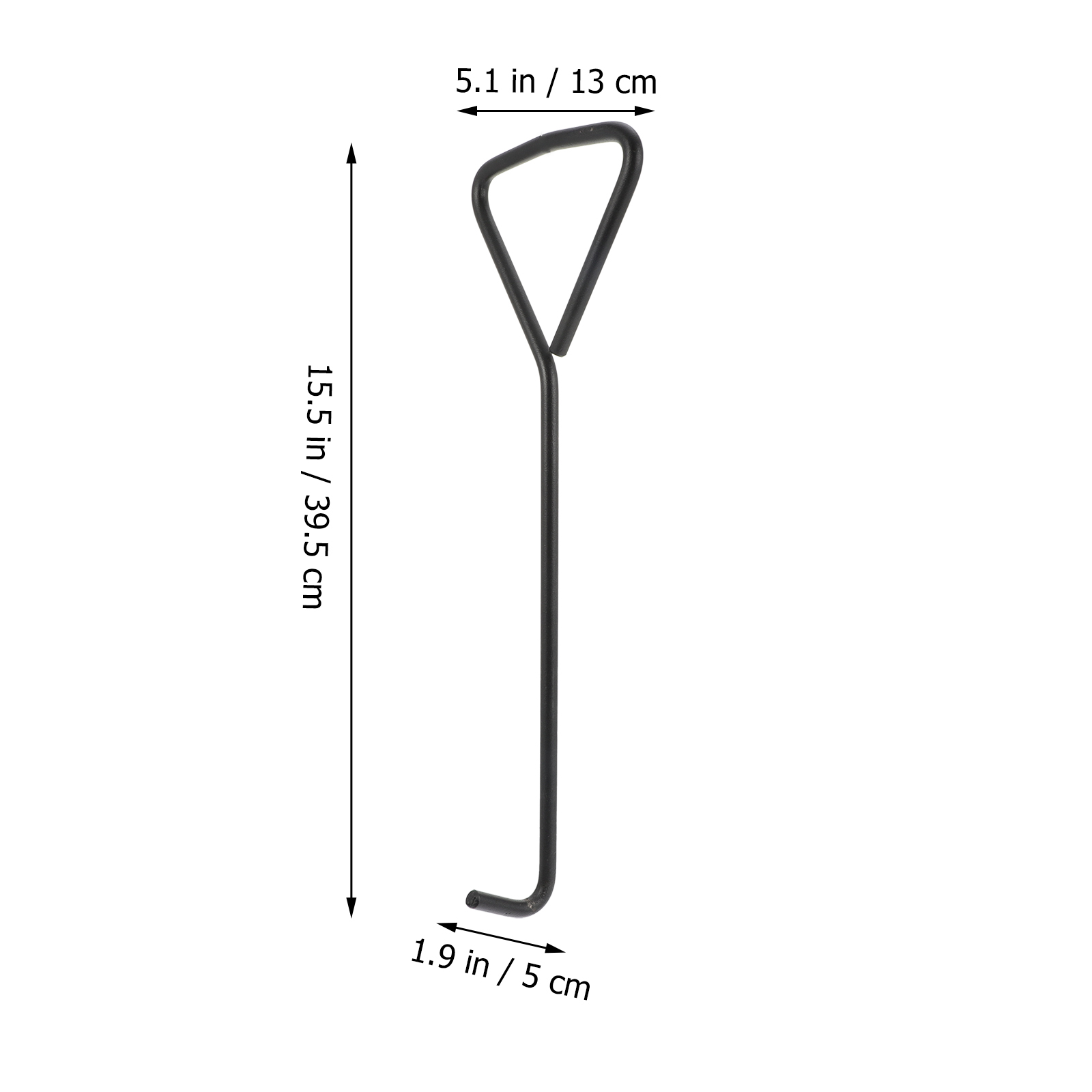 ♥ Handy Hook Lifting Tool Manhole Puller Manhole Puller Tool Black ...