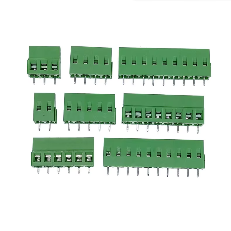 10pcs KF128 2.54mm Pitch Mini PCB Screw Terminal Block Connector for Wires 2P 3P 4P 5P 6P 7P 8P ...
