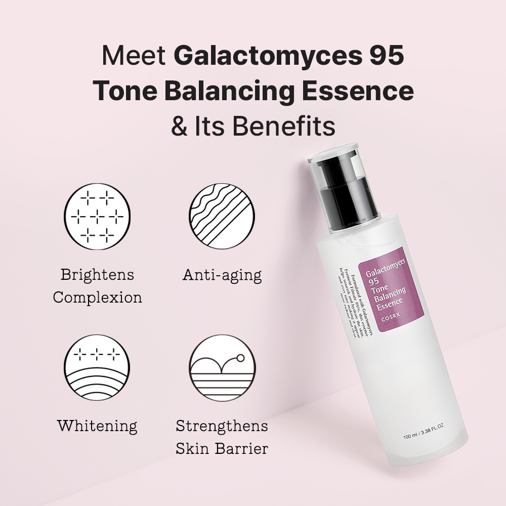 COSRX Galactomyces 95 Tone Balancing Essence 100ml, Galactomyces ...
