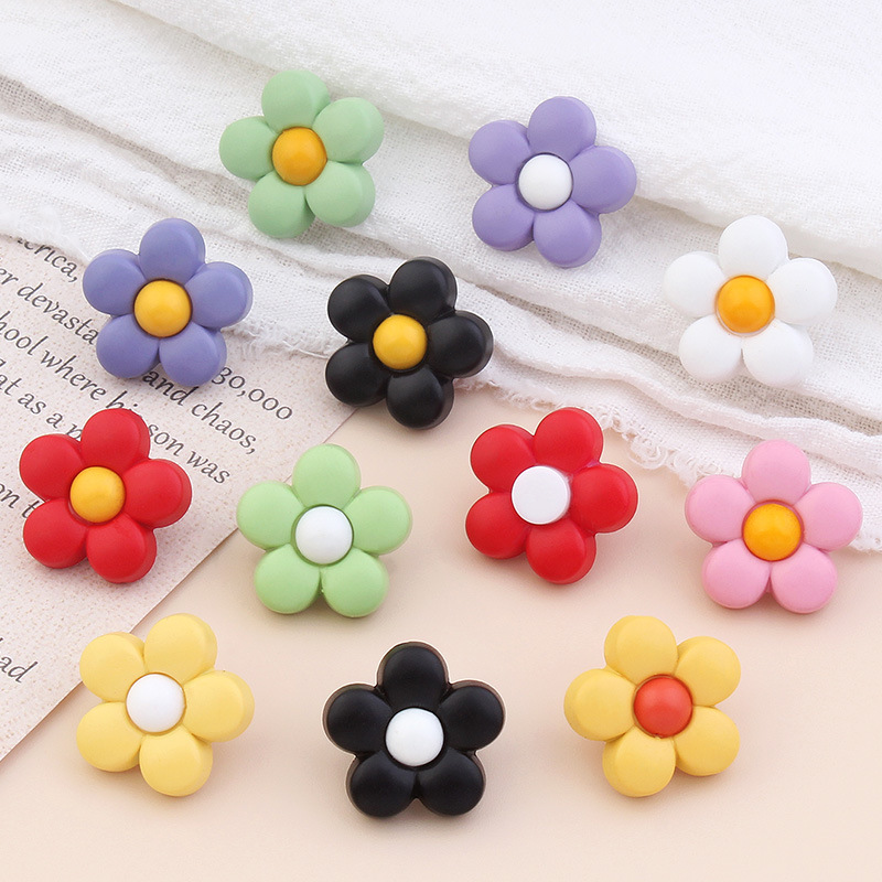 10pcs 18mm Cute Candy Color Love Buttons Children Cardigan Sweate Top ...