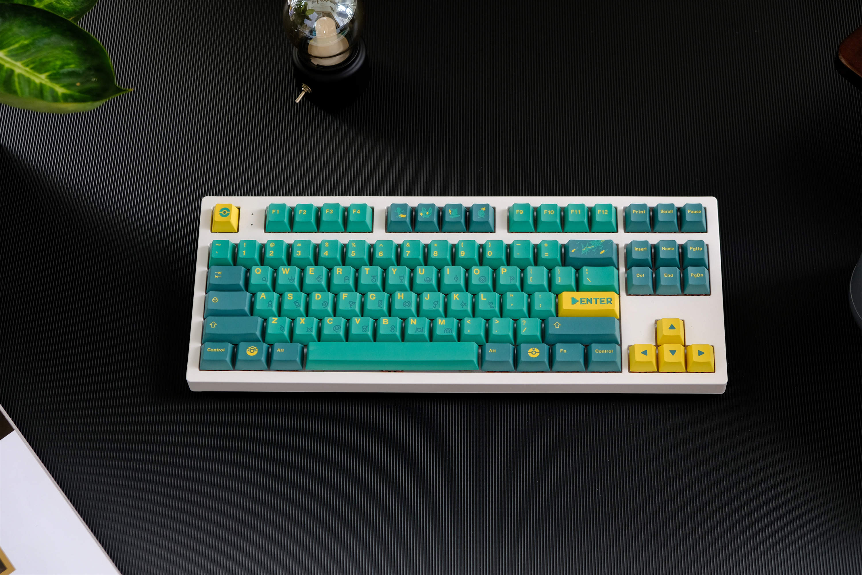GMK Pokémon Keycaps 129 Keys PBT Cherry Profile DYE-SUB Personalized ...