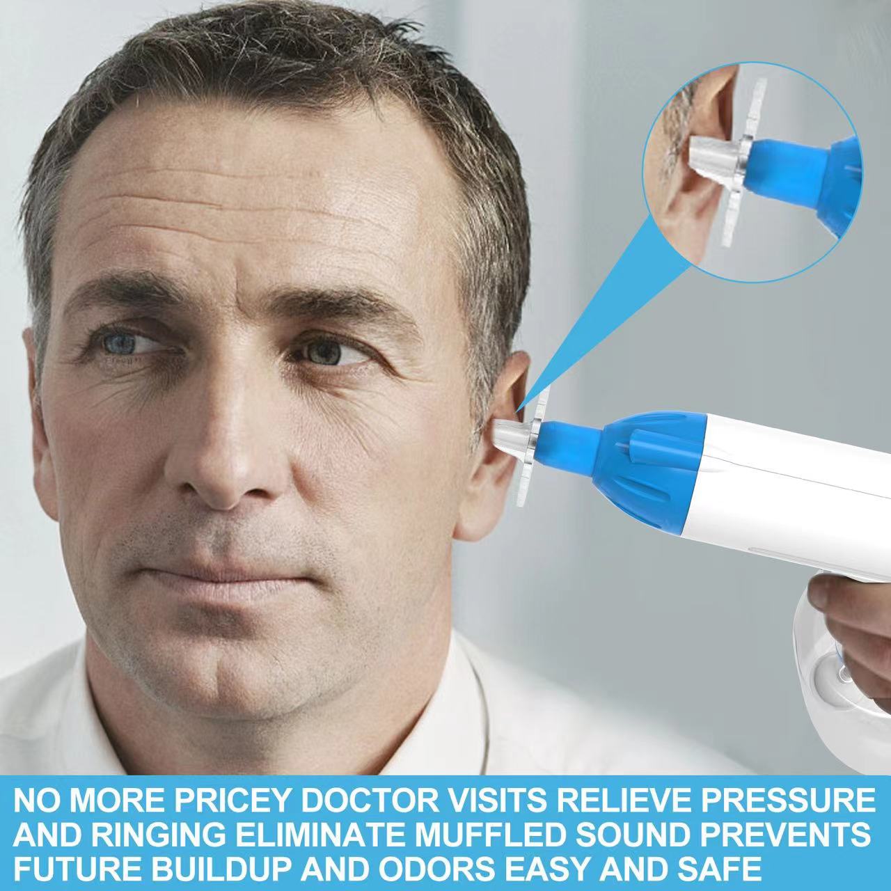 BAUSATZ Ear Wax Removal Tool, Ear Cleaning Kit, Ear Irrigation Flushing ...