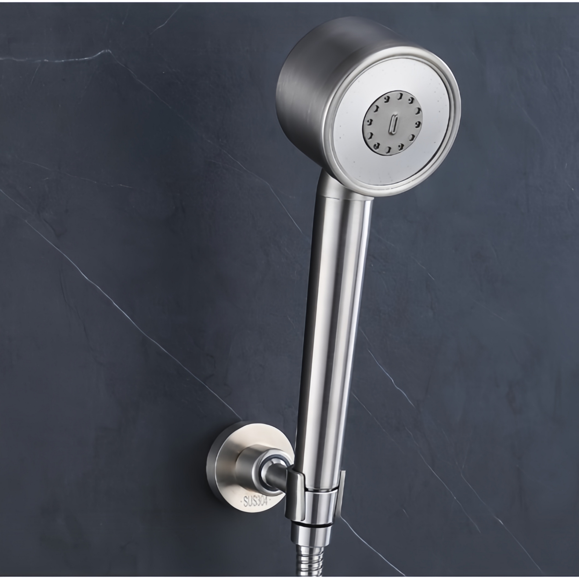 Stainless steel shower head, shower head, pressurized shower head ...