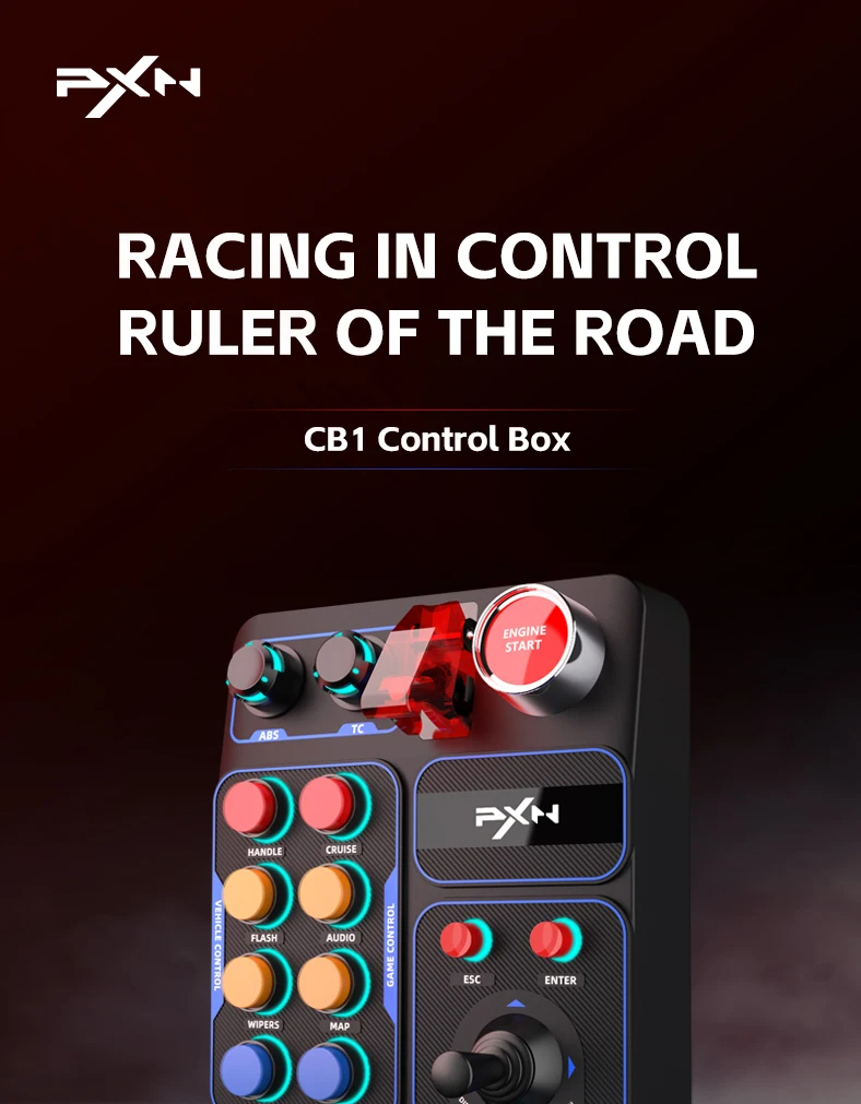 PXN CB1 Simulator Race Central Control Box 30Programmable Button ...