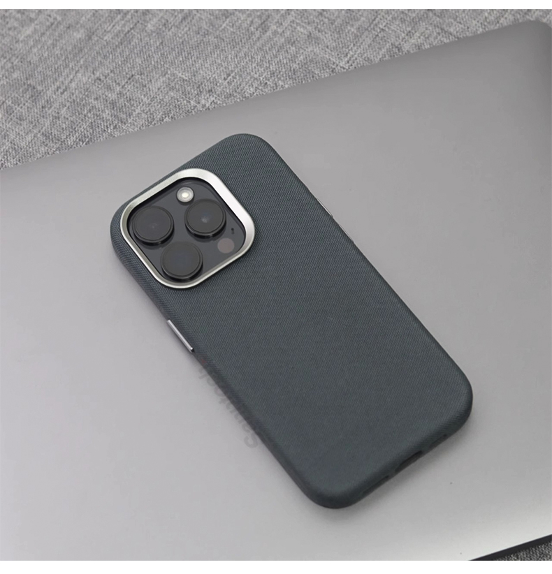 Sanptoch For Magnetic Nylon Canvas Phone Case For iPhone 17 16 15 14 13 ...
