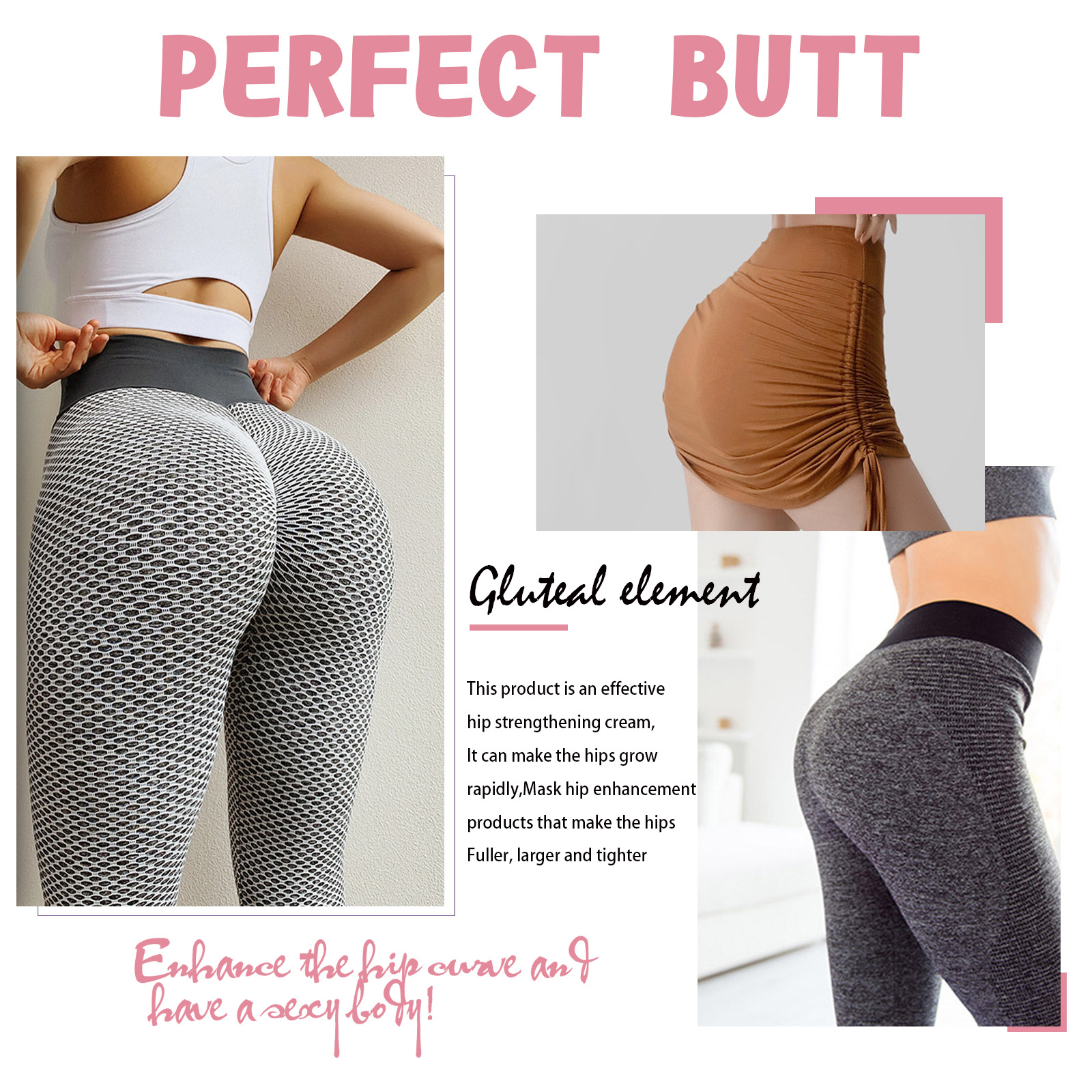 Buttock Firming Massage Cream Lift And Shape Buttock, Peach Buttocks ...