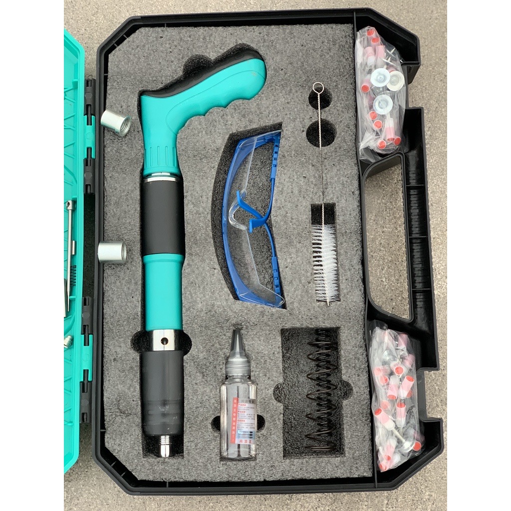 Concrete Nail Gun, Explosion Nut Nail Gun New Style 2024 with 50 Nails ...