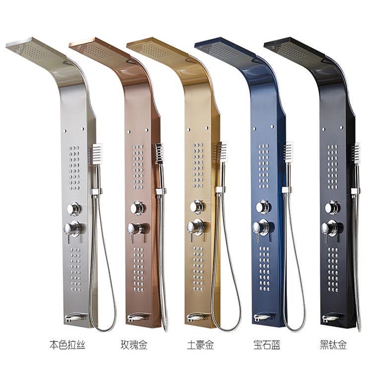 [ IN STOCK ] Wall Hanging Shower Intelligent Integrated Shower Set Five ...