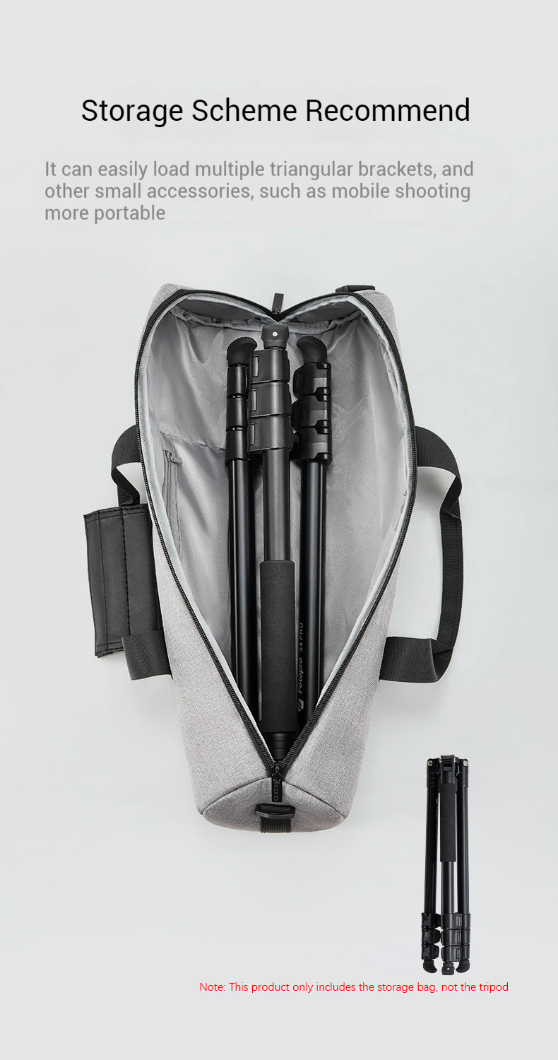 Photography Tripod Storage Bag Photographic Equipment Tech Bag Light ...