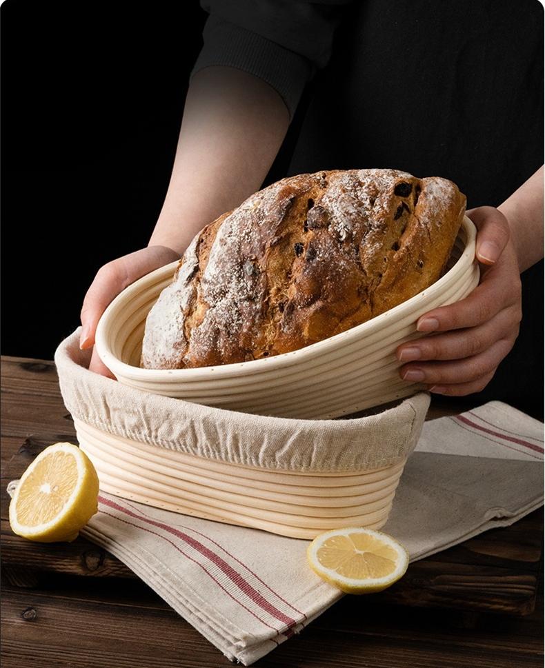 【SG READY STOCK】Bread Proofing Basket Banneton Proving Basket Natural ...