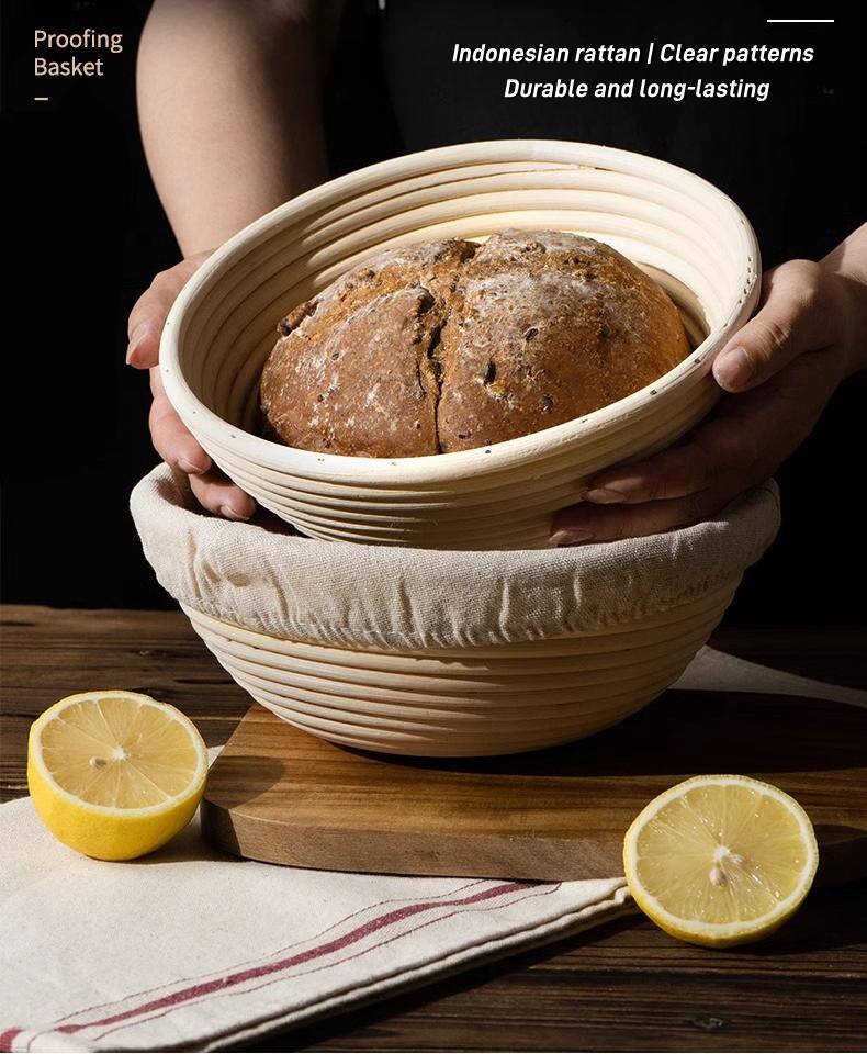【SG READY STOCK】Bread Proofing Basket Banneton Proving Basket Natural ...