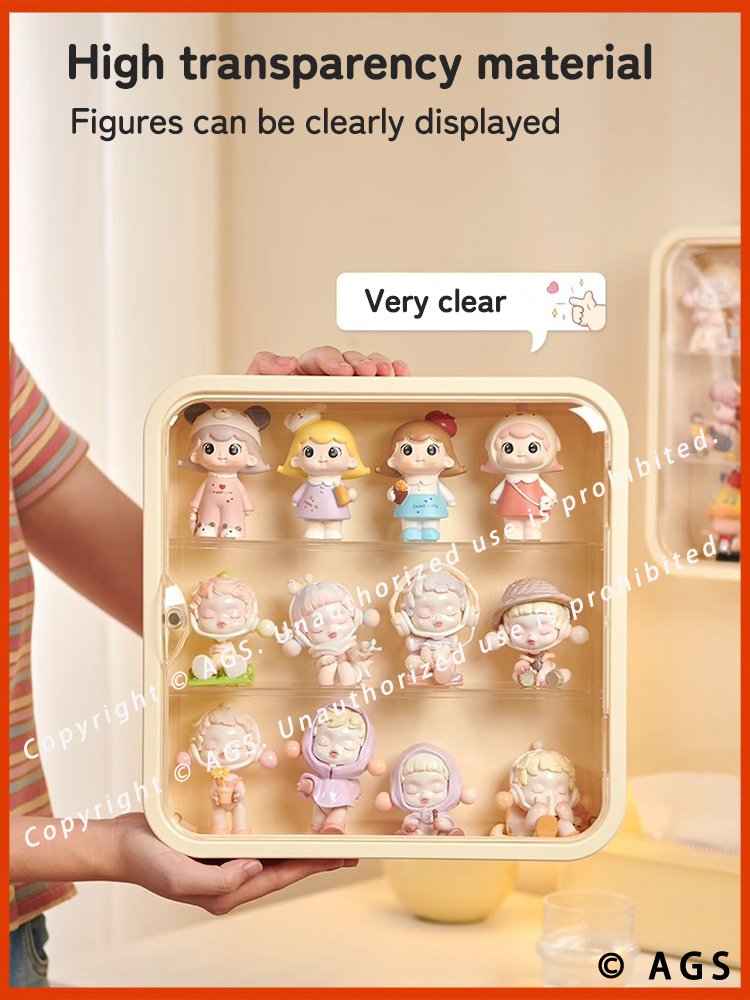 Wall Popmart Display Box Acrylic Display Case Figurine Organiser Blind ...