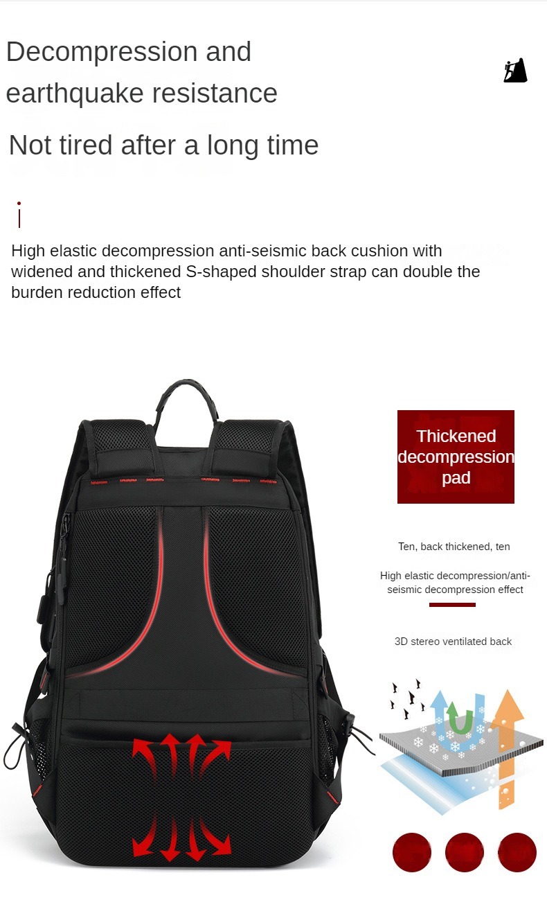 My available 50/60/80L Travel bagpack man expandable waterproof 17 inch ...