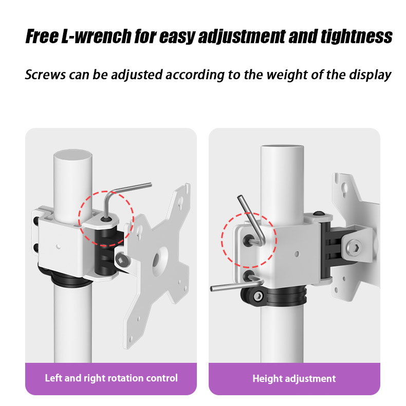 【SG Stock】Monitor Stand Punch-Free For 14-43Inches Load capacity 15KG ...