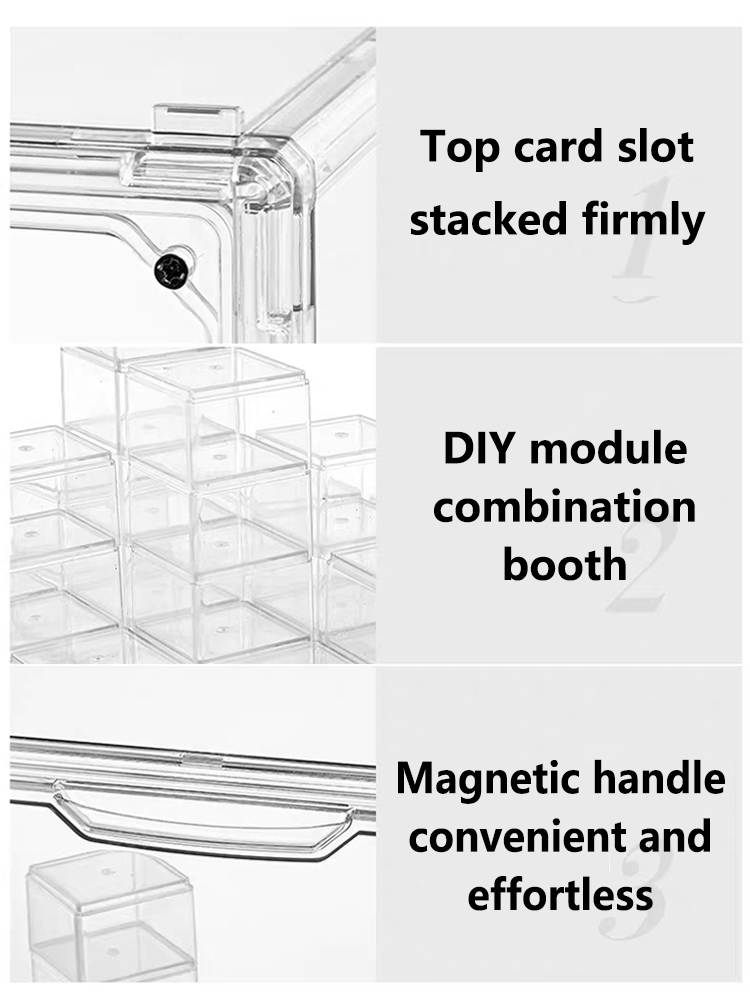 Acrylic Display Box Acrylic Storage Box Popmart Display Box Blind Box ...