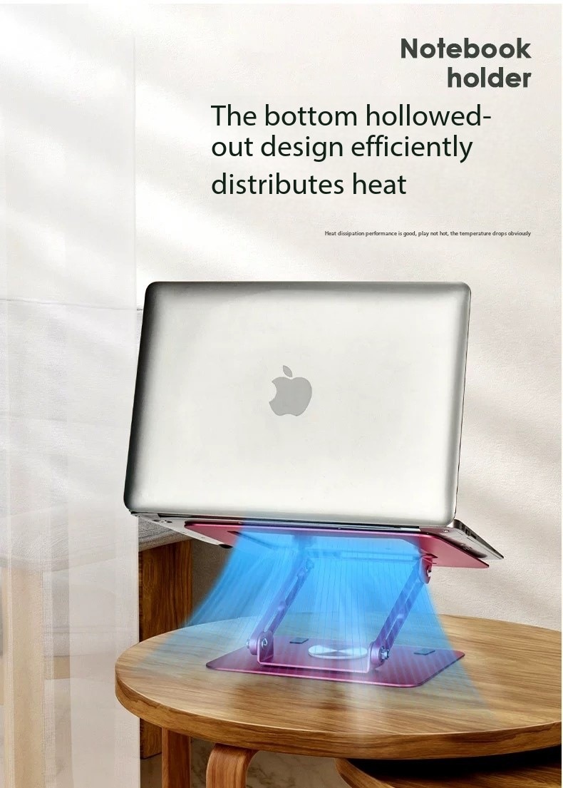 【SG】360° Rotating Laptop Stand Foldable Laptop cooler notebook Stand ...