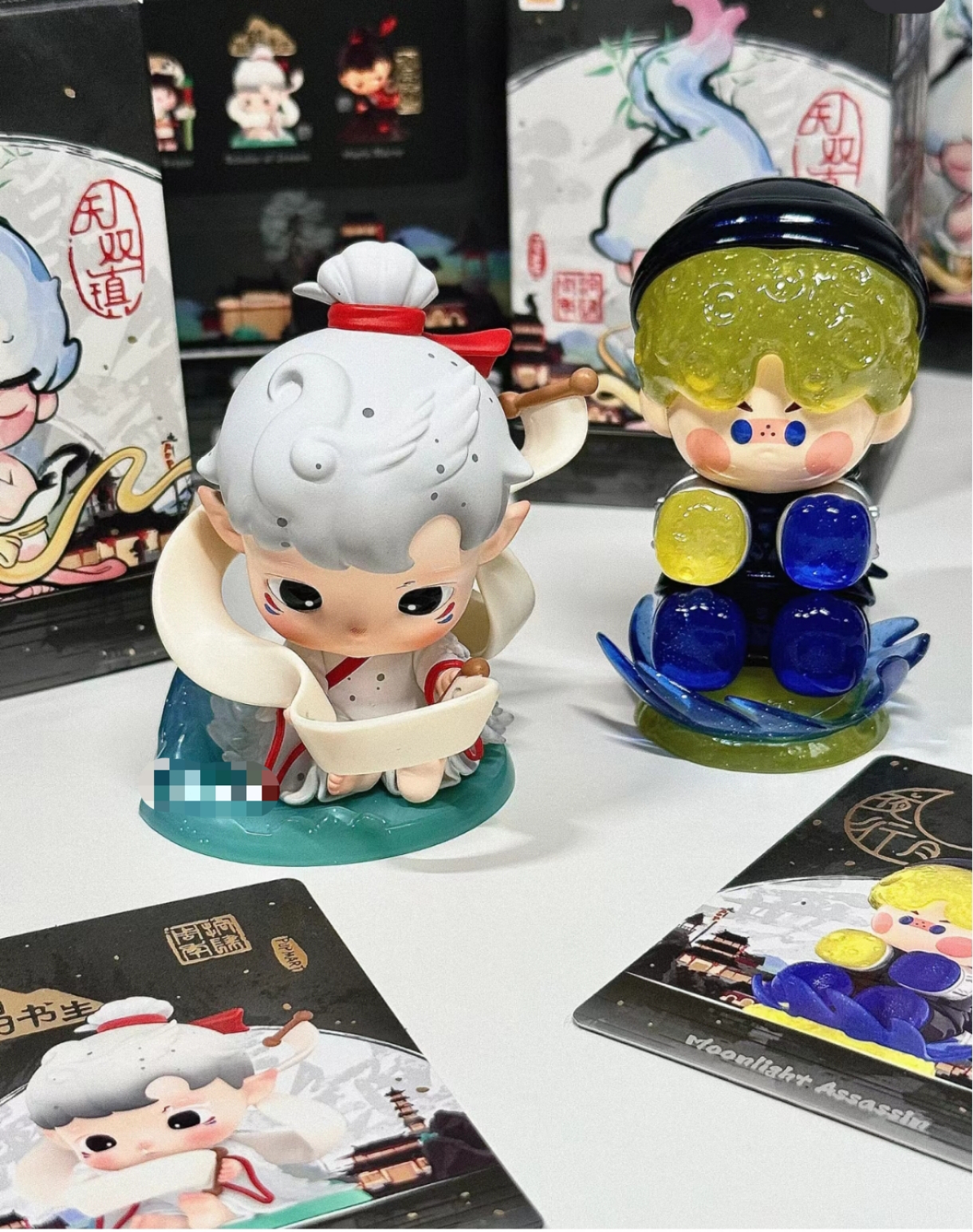 Authentic Matchless POP MART 14th Anniversary MOLLY HIRONO LABUBU DIMOO ...