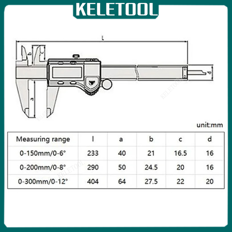 Japan Mitutoyo vernier ruler LCD display accurate measurement stainless ...