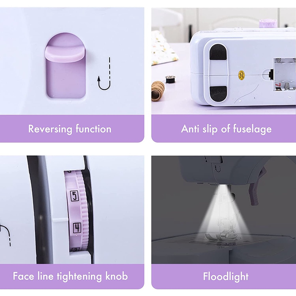 [SG STOCK]Sewing Machine Mini Electric Household Stitches Sewing ...