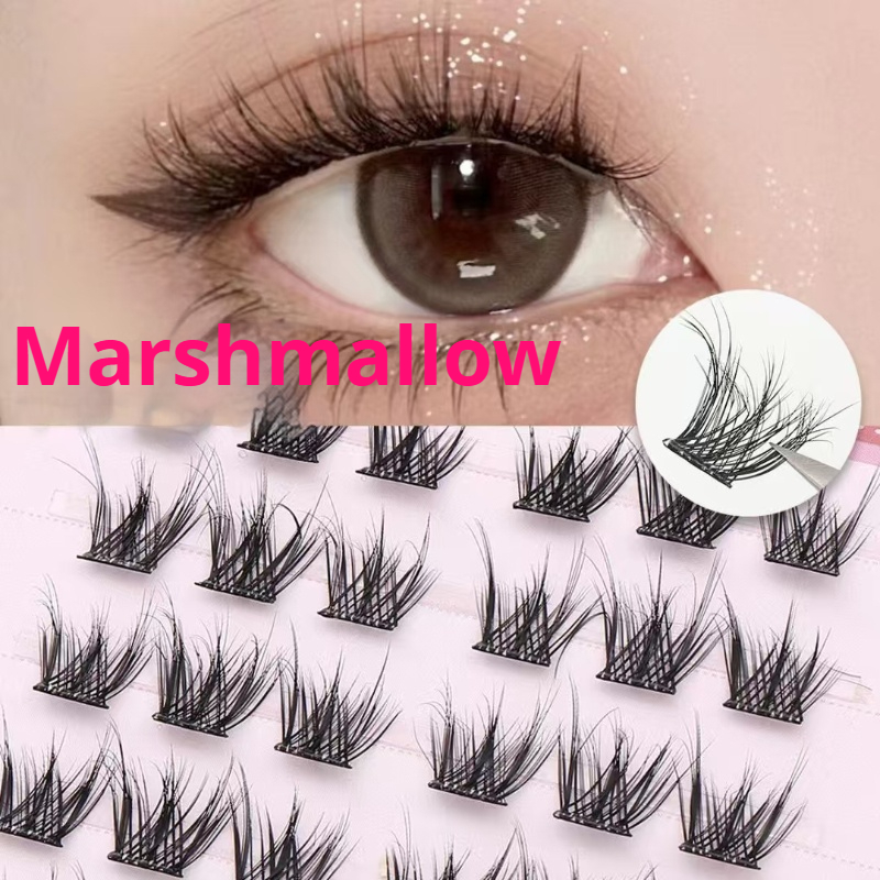 [Glue-Free No Removal buy5 get 6boxes] Natural Cat Elf False Eyelashes ...