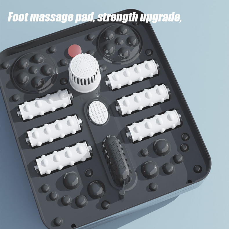 【SG Stock】Foot Bath Folding foot bucket full-automatic heating massage ...
