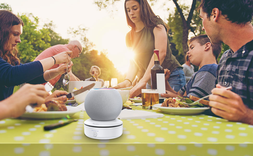 Sportlink Portable Battery Base for Homepod Mini Stand 10000mAh ...