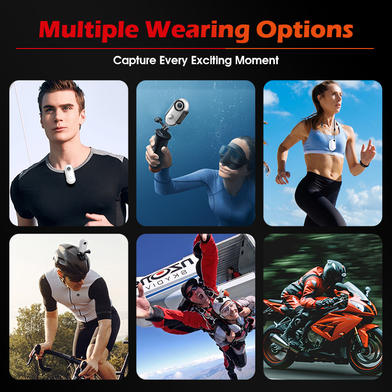 H88 pro 32GB FHD 4K Vlog Action Camera Mini Body Camera, Wearable ...