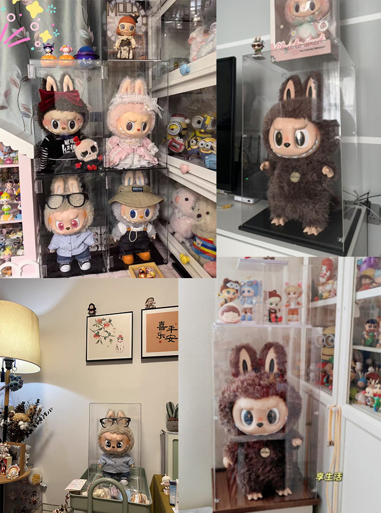 Labubu Storage Box Labubu Display Box Acrylic Display Box Popmart ...