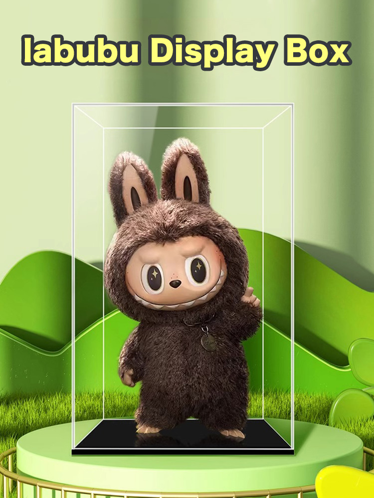 Labubu Zimomo Display Box Zimomo Display Case Popmart Acrylic Storage ...