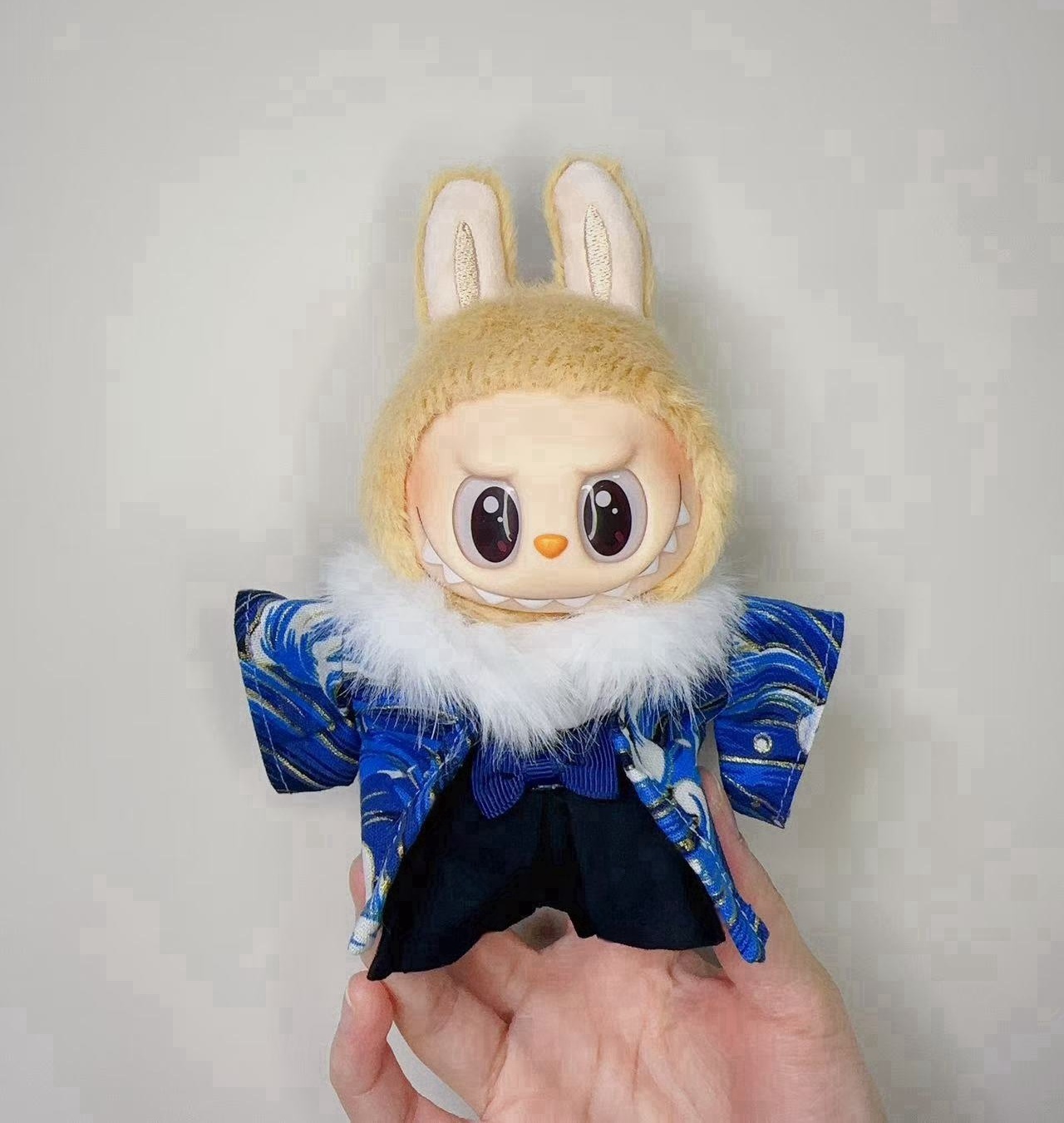 17cm Labubu Pop Mart Vinyl Doll Doll Clothes Kimono Suit | Shopee Singapore