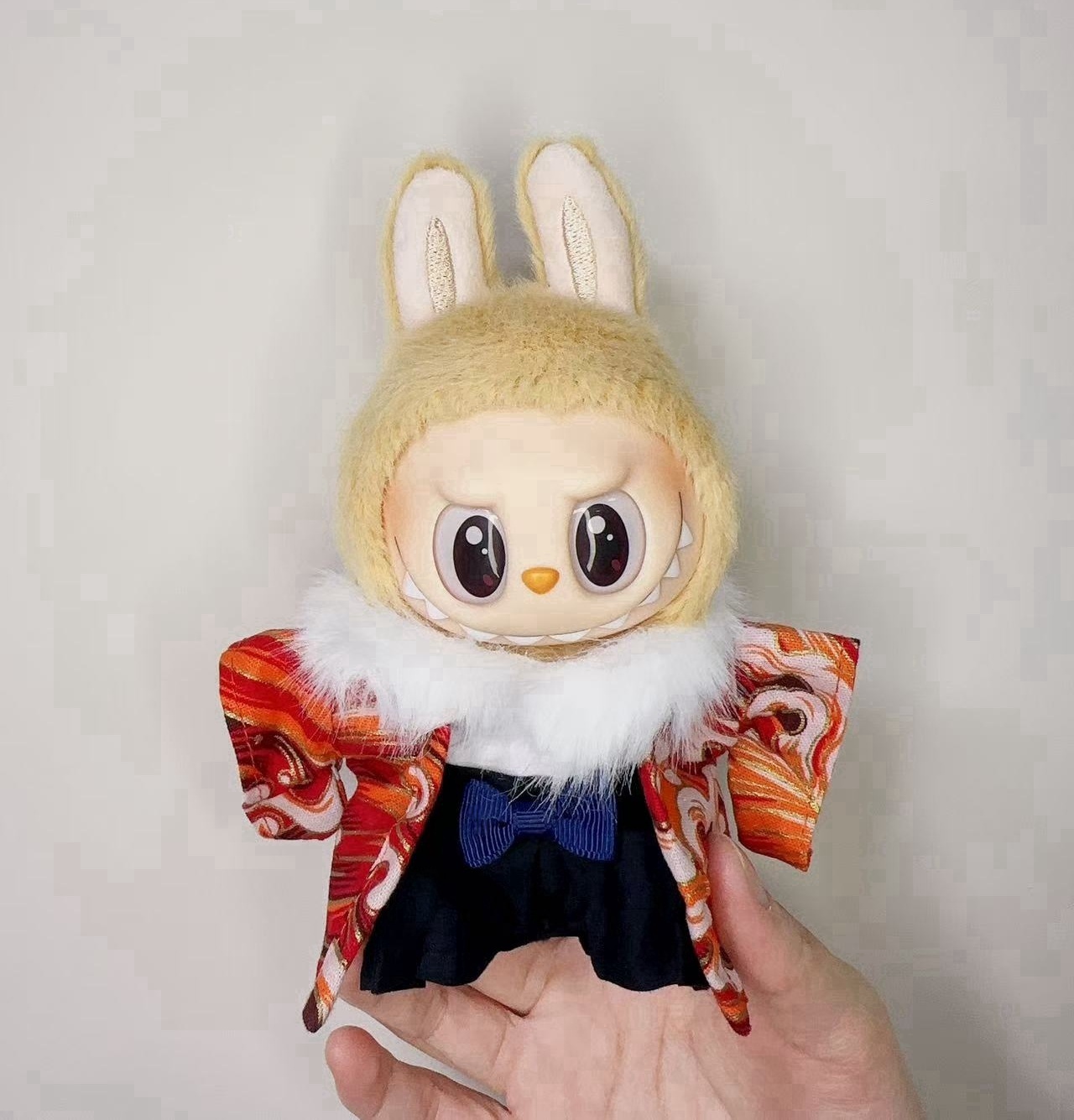 17cm Labubu Pop Mart Vinyl Doll Doll Clothes Kimono Suit | Shopee Singapore