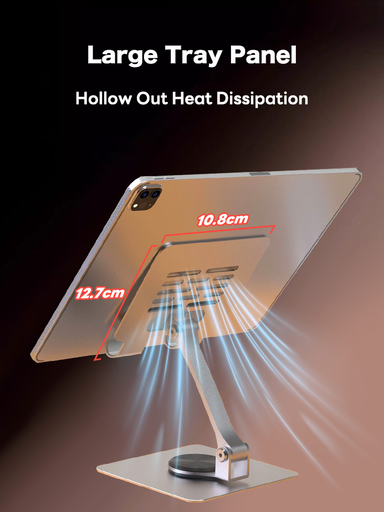 Lemorele 360° Rotating Tablet Stand Adjustable Ipad Mobile Handphone ...