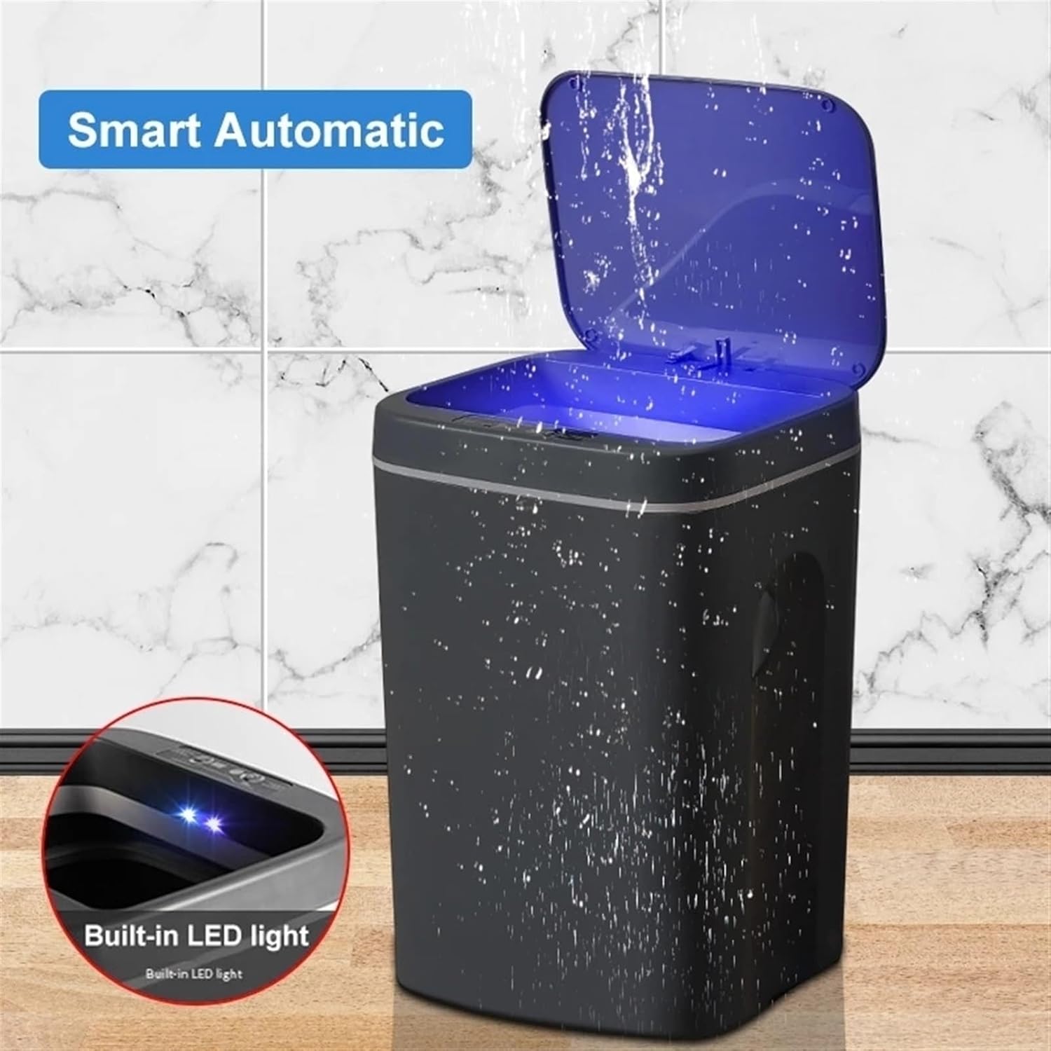 【SG READY STOCK】Smart Sensor Dust Bin Smart Waste Infrared Motion ...