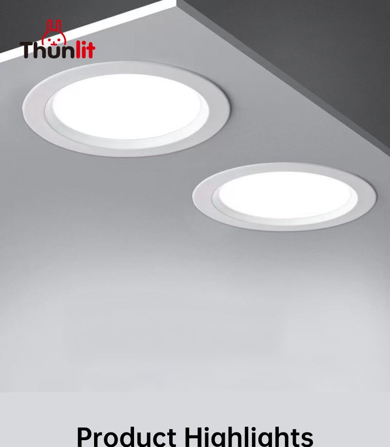 Thunlit Recessed Downlight 4PCs 2PCs Pack Wholesale 6W LED Small Round ...