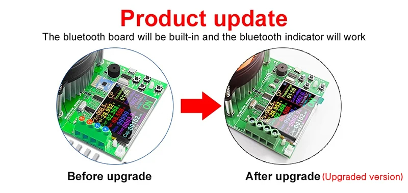 DL24/P Color 2.4" DC USB tester electronic load lithium battery ...