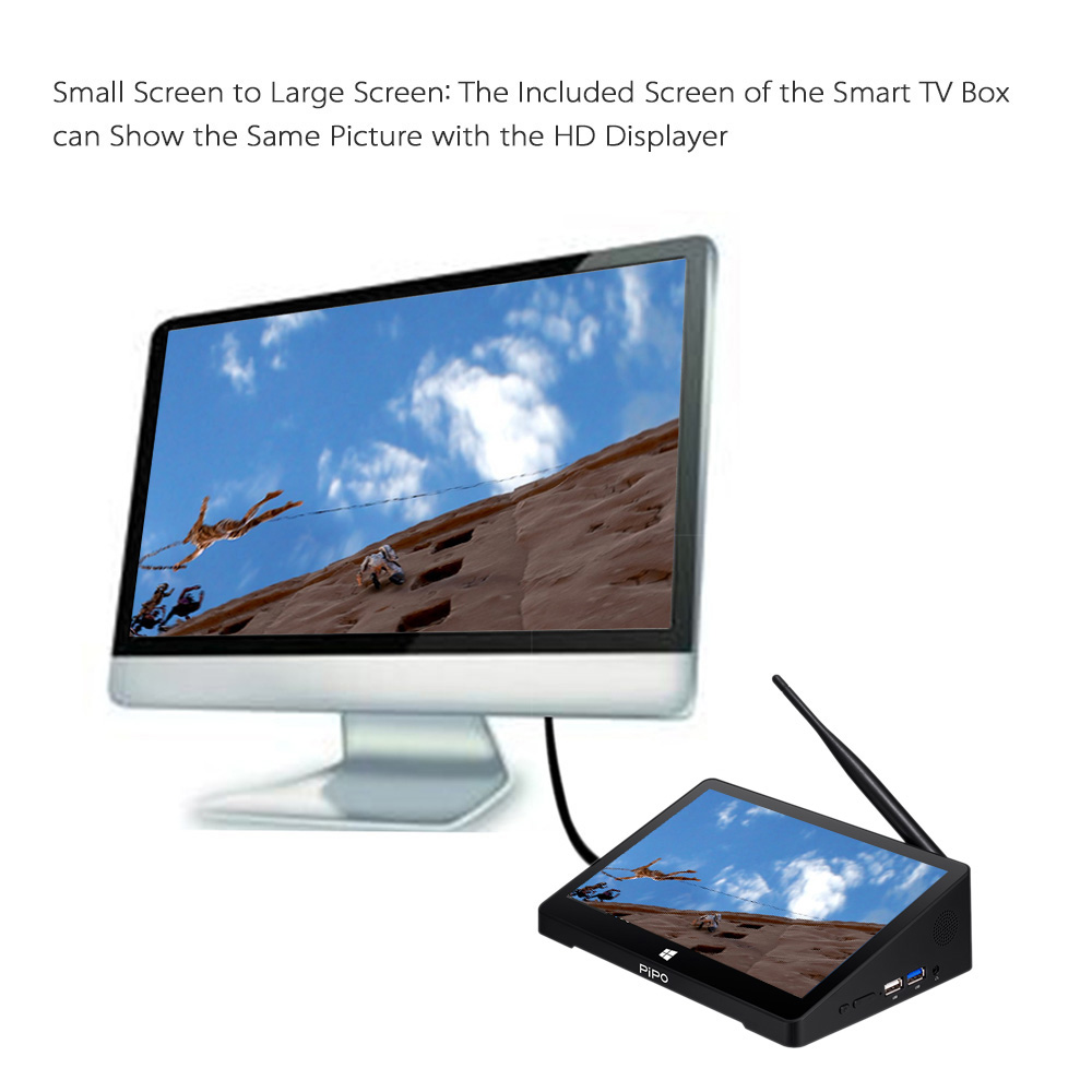 PIPO X8 Pro 7 inch Intel Celeron N4020 IPS Screen 4GB RAM 64GB ROM Mini PC 1280 × 800IPS WiFi ...