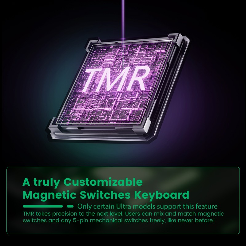 MonsGeek FUN60 Magnetic Switch Wireless Gaming Keyboard with MagMech ...