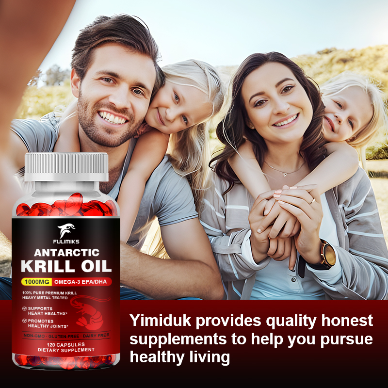 Antarctic Krill Oil 1000 mg, Omega-3 EPA, DHA, with Astaxanthin Sup ...