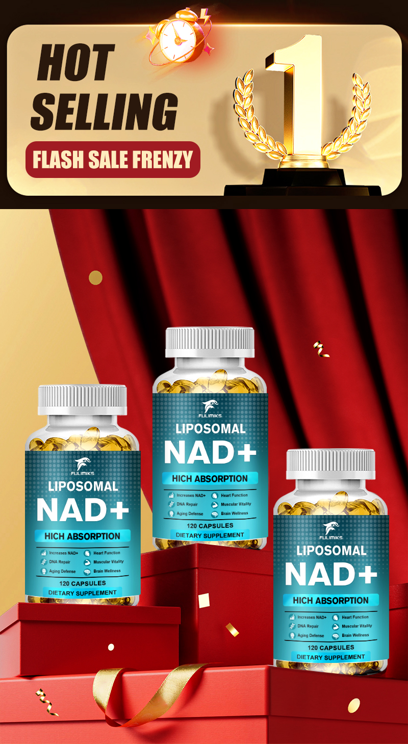 Liposomal NAD+ Supplement 1000 mg, Highest NAD Pontecy, Max Absorption ...