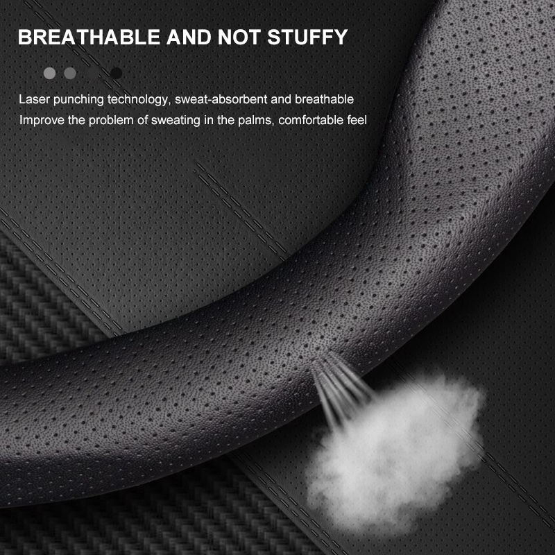 Car Steering Wheel Cover For Mercedes Benz AMG W203 W206 W220 W205 W211 ...