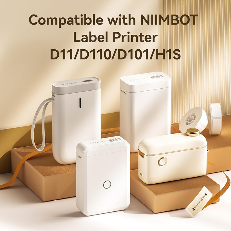 NIIMBOT White Label Paper Compatible with NIMBOT Label Printer D11/D110/D101/H1S | Shopee Singapore