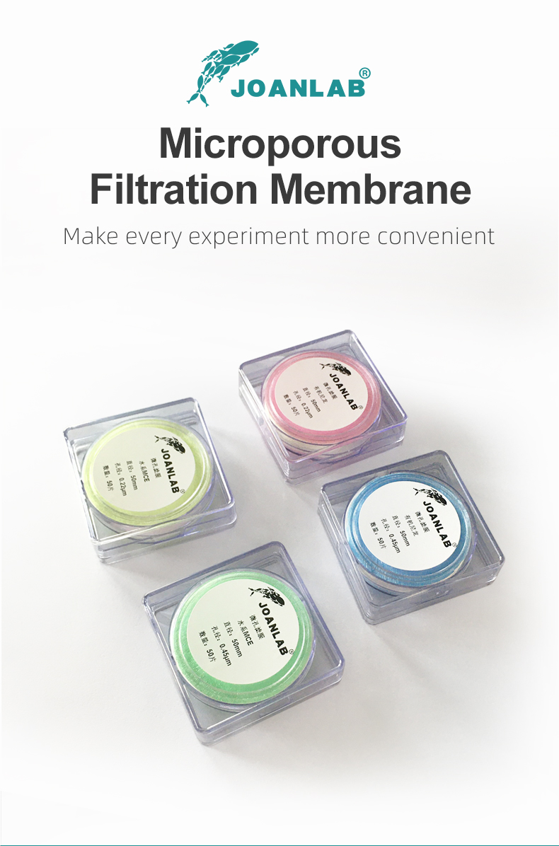 JOANLAB Lab filter membrane Microporous Water Microfiltration Membrane ...