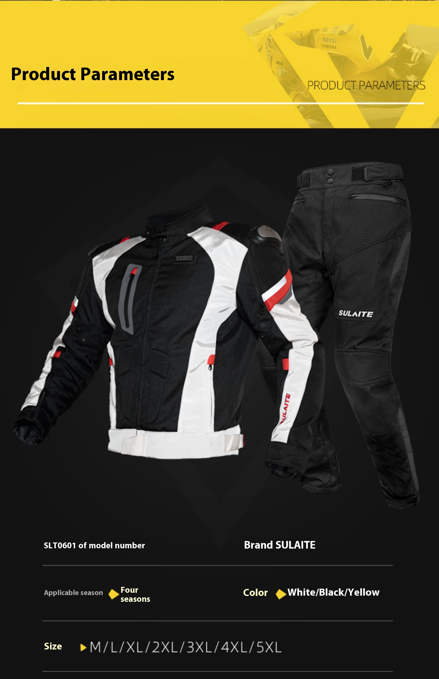 SULAITE- Motorcycle Riding Clothing Riding Pants Summer Thin Version ...