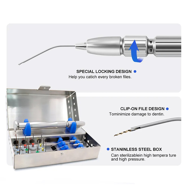 Factory Supply Endodontic Instrument Dental Root Canal Extractor Endo ...